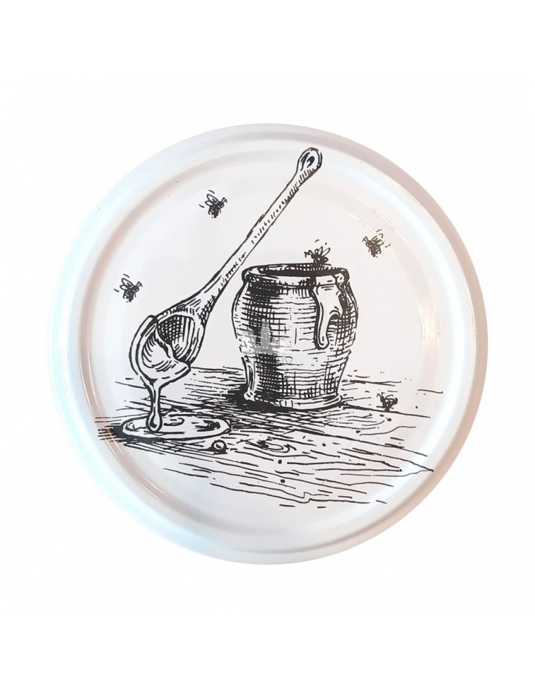 Metāla vāciņš TO-82, 33-10 Medus pods ar karoti ::: TARA24.lv stikla ...