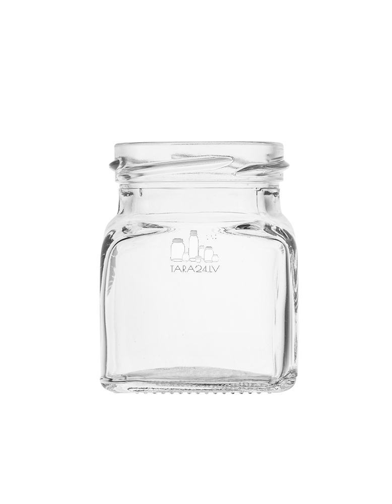 120ml Stiklainis, četrkantīga